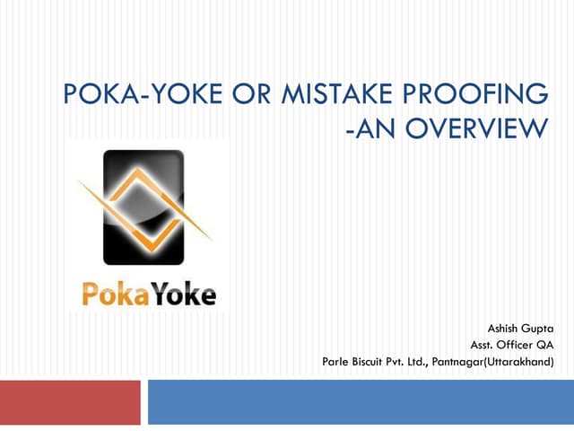 Training module on POKA - YOKE Basics.pdf