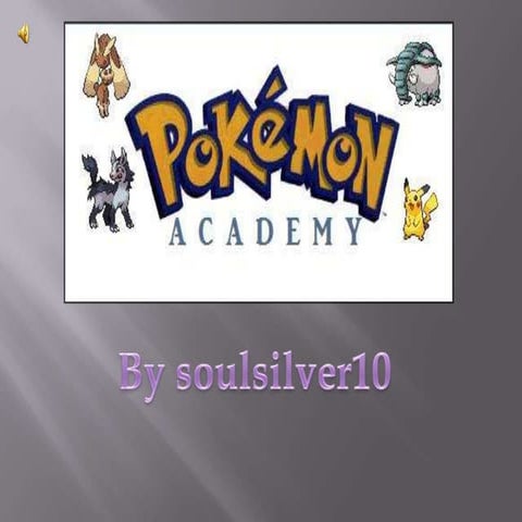 Pokemon Academy Episode 2 | PPTX
