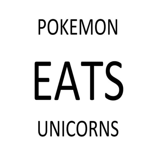 Pokemon Eats Unicorns Pdf