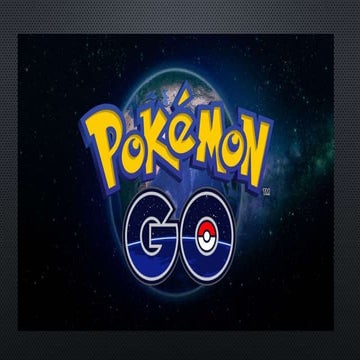 Pokemongo.social media presentation | PPTX