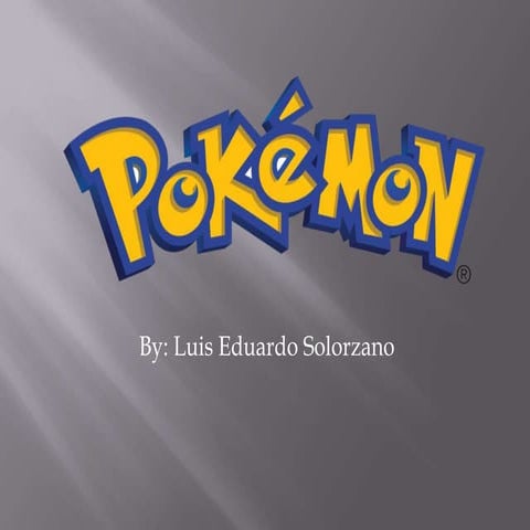 Pokemon presentations | PPTX