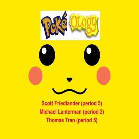 Pokemon Project | PPT