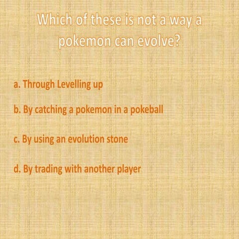 Pokemon question 3 | PPTX