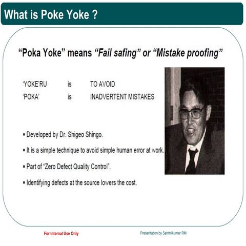 Poke Yoke | PPT
