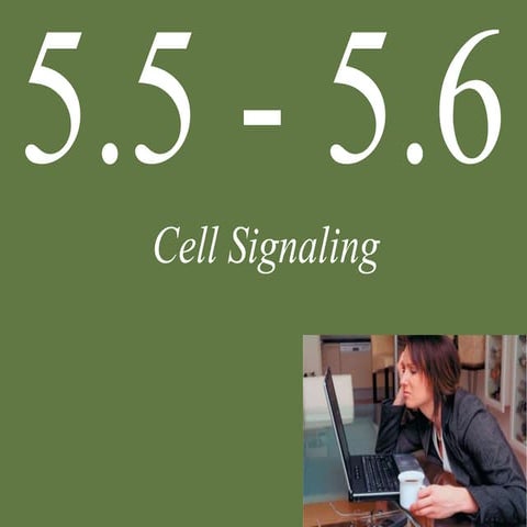 Po l2e ch05.5 5.6 lecture-cell membranes and signaling edited sphs | PPT