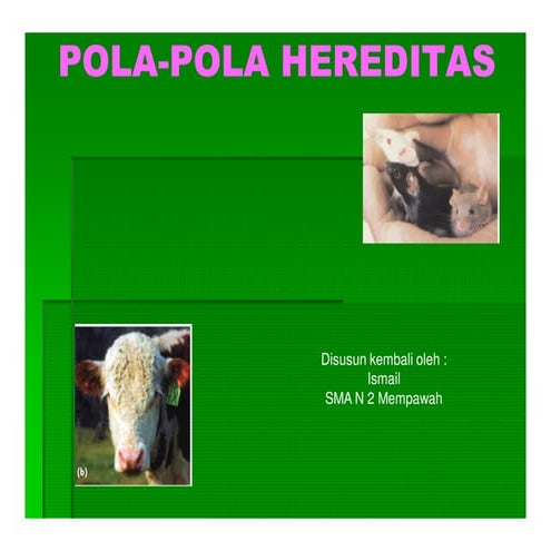 Pola pola hereditas | PDF