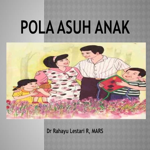 POLA ASUH ANAK PENYULUHAN KEPADA MASYARAKAT | PPT