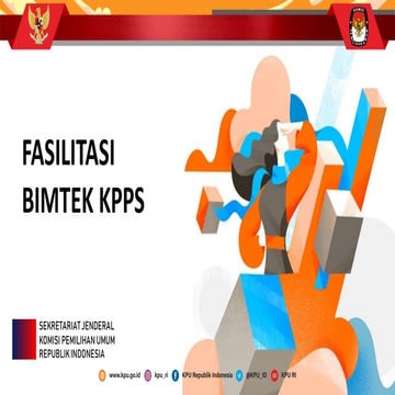 POLA BIMTEK KPPS PEMILIHAN UMUM TAHUN 2024 | PDF