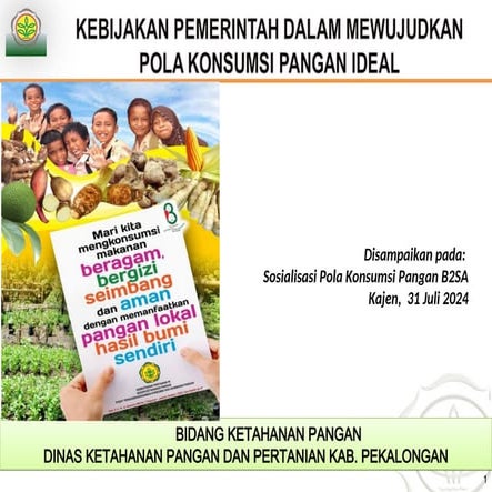 Pola Konsumsi B2SA-31 Juli 2024.ppt...... | PPT
