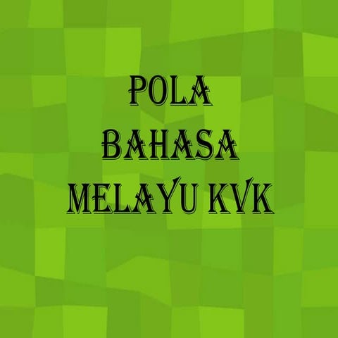 Pola Kvk | PPTX