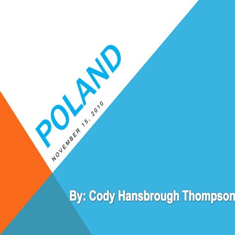 Poland basic facts | PPTX