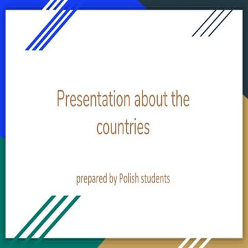 Poland introduction of countries | PPT