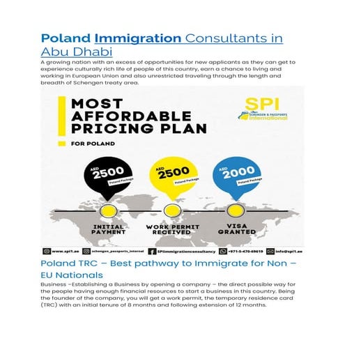 Poland Immigration and Work Permits | PDF