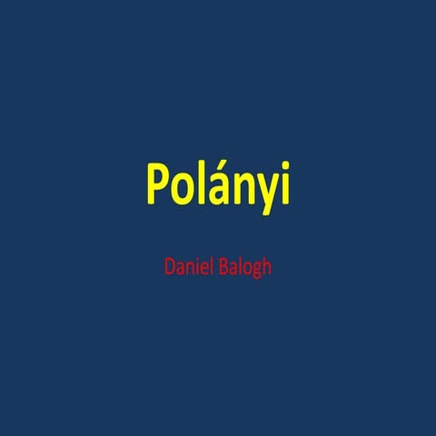Polanyi | PPTX