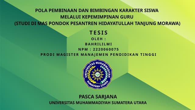 MENGENAL Ikatan Pelajar Muhammadiyah di indonesia | PPTX