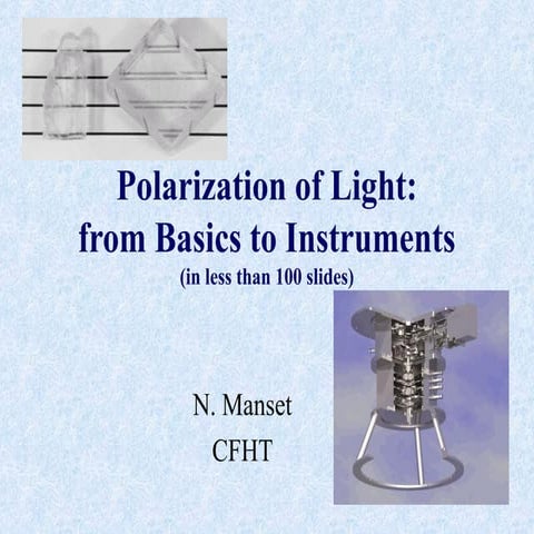 Polarization Light Introduction Ppt