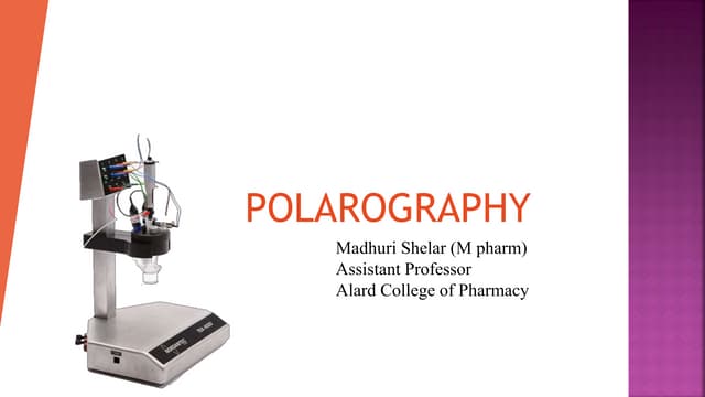Polarography | PPTX