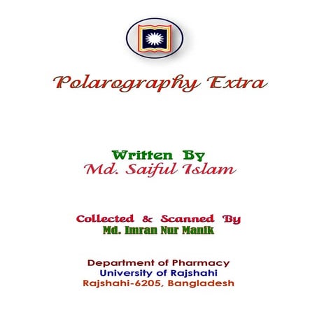 Polarography Extra Manik | PDF
