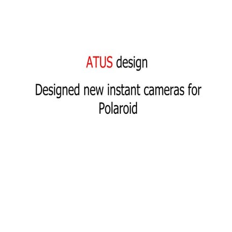 Polaroid revives classic instant camera | PPT