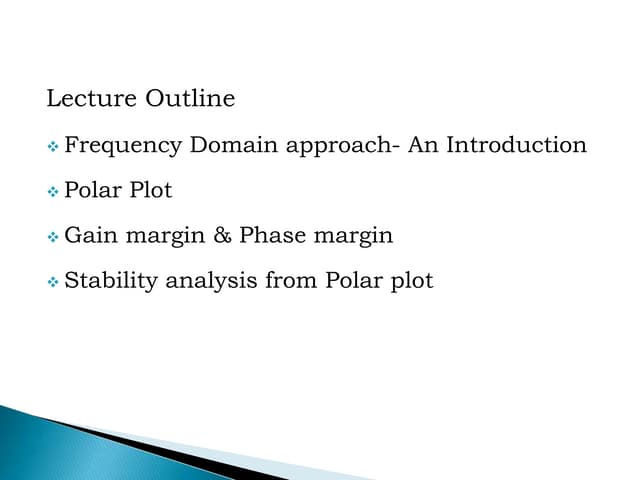 Frequency Domain Approach An Introduction Ppt 4232