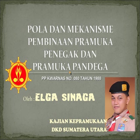 Contoh program latihan mingguan pramuka. | DOC