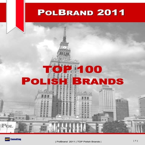 PolBrand 2011 - TOP100 Polish Brands | PDF