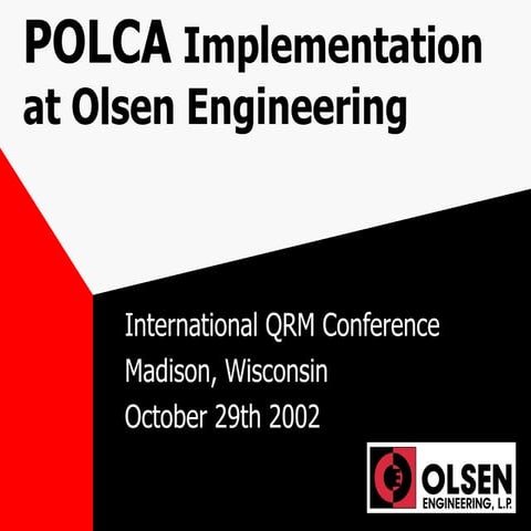 Polca Qrm Presentation Final | PPT