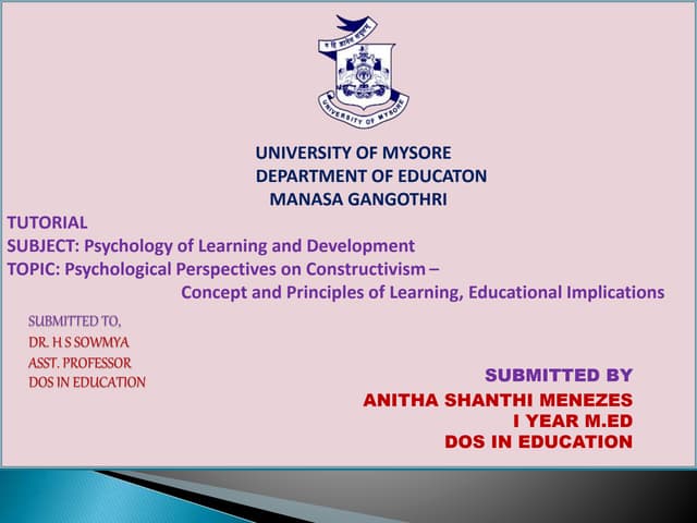 theories of learning.ppt | Dogs | Pets