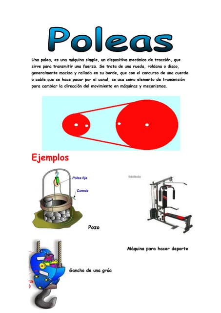 Proyecto De Maquina Simple Polea
