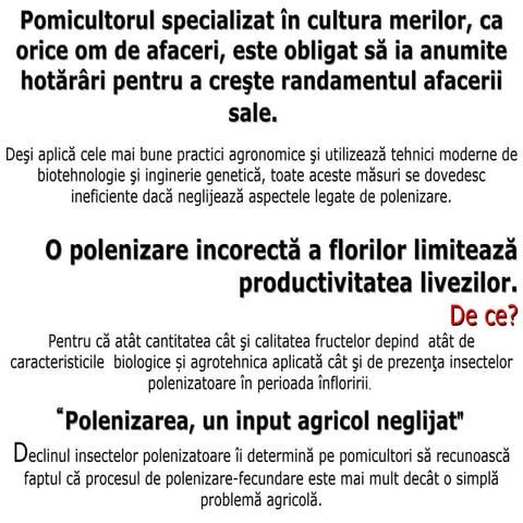 Polenizare mar | PPS