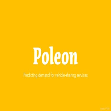 Poleon Pitch deck | PDF