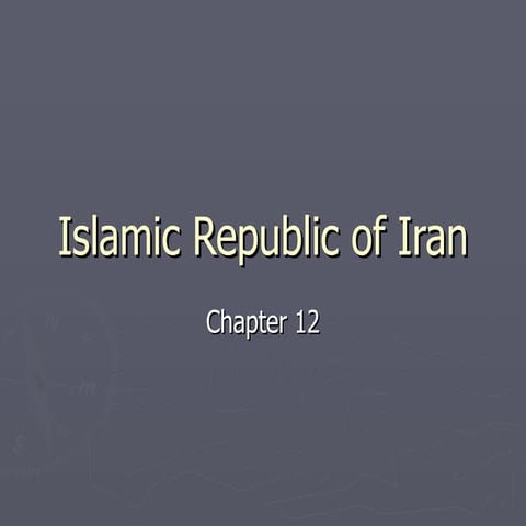 The revolution of iran | PPT