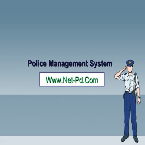 Police Management System | PPT