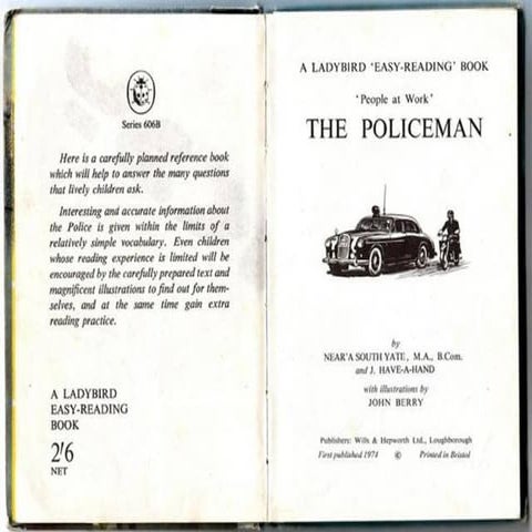 Police Story From Ladybird Books | PPS