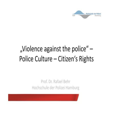 Police culture – citizen‘s rights | PDF