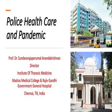 Police Health care and Pandemic _SRP.pptx