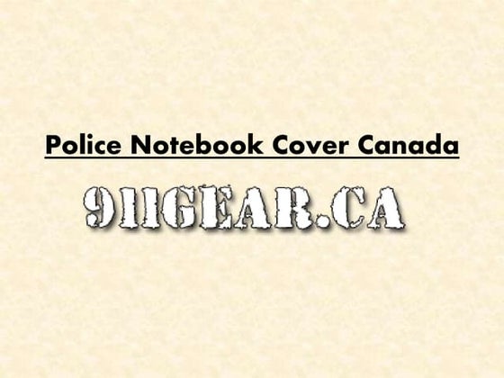 Buy Evidence Notebook Canada | PPT