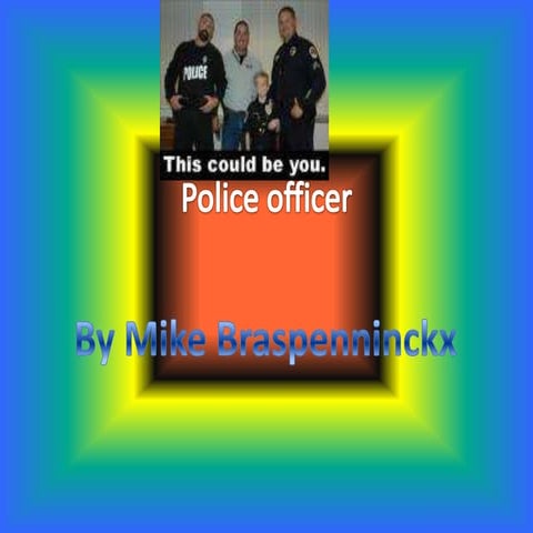 Police officer powerpoint | PPTX