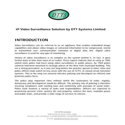 Police Proposal | PDF