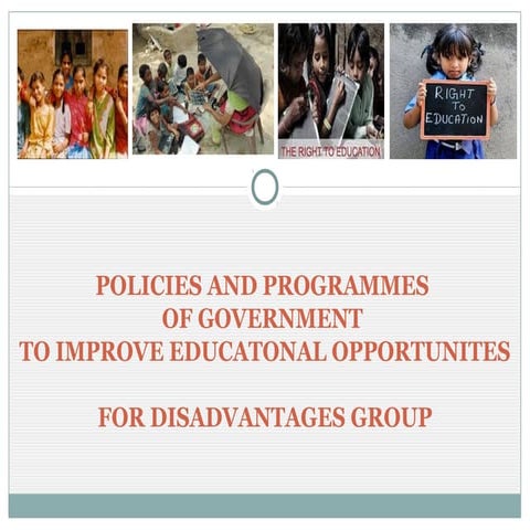 Policies and programmes_of_government_to_improve_educatonal | PPT