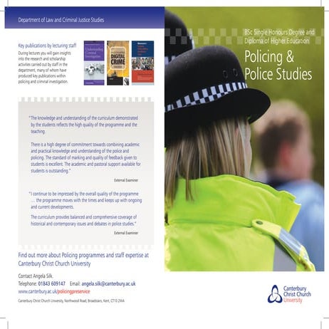 Policing and police studies | PDF