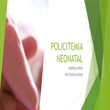 POLICITEMIA o poliglobulia en pediatria.pptx