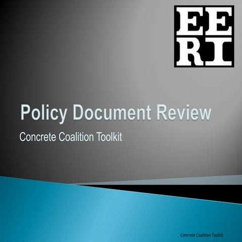 Policy document review | PPT