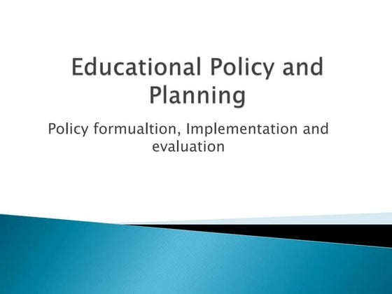 Public Policy Formulation Process | PPTX | Political Issues & policy ...