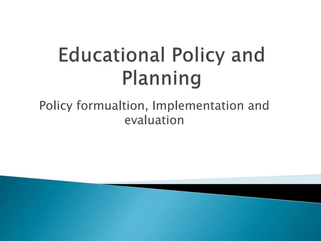 POLICY MAKING PROCESS | PPT