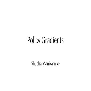 Proximal Policy Optimization Ppt 