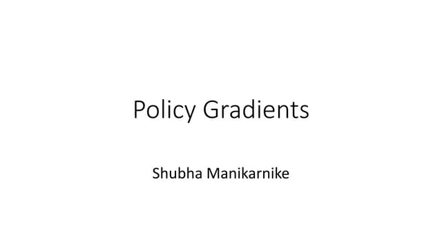 Proximal Policy Optimization Ppt