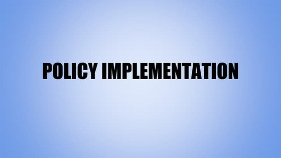 Policy Monitoring and Evaluation | PDF | Political Issues & policy ...