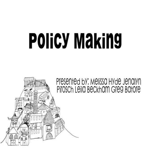 Policy Making | PPTX