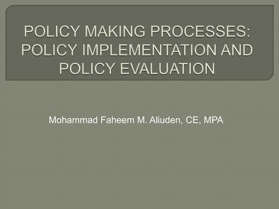 POLICY IMPLEMENTATION.pptx